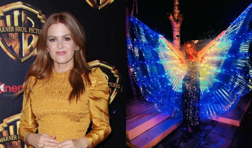 Iconic diva Isla Fisher embraces New Year with joy