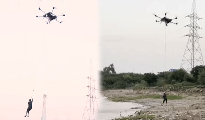 Punjab launches Pakistan’s first airlift drone for flood rescues