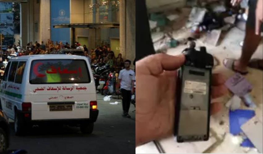 Explosions of walkie-talkies in Lebanon kill 14 and injure 450